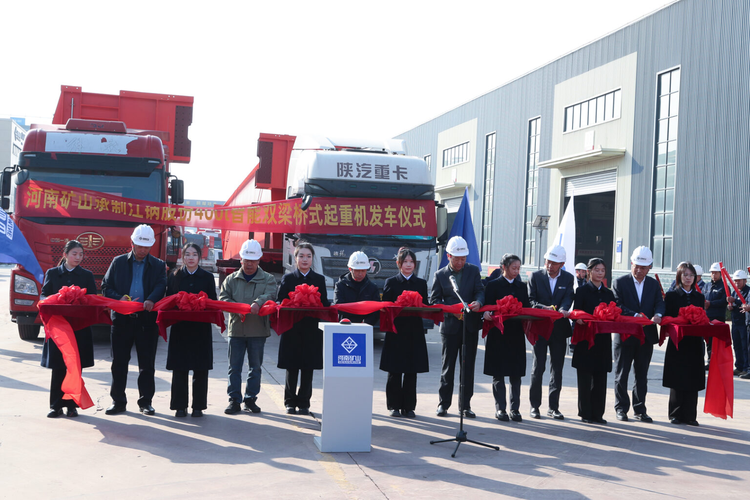 400t double-girder bridge crane manufactured by Henan Mine Crane